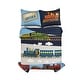 Lush Decor Steam Trains Quilt - Bed Bath & Beyond - 40734888