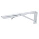 39cm Length Spring Loaded Triangle Folded Shelf Support Bracket Brace ...
