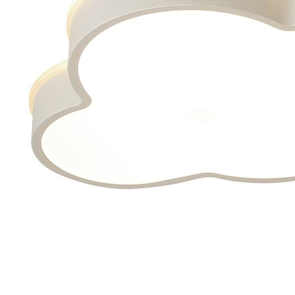 OYIPRO-Minimalist LED Cloud Ceiling Flush Mount Dimmable - Gold - 19.69 ...