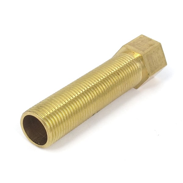 1/2BSP Male to 1/2BSP Female Thread Hex Quick Fitting Connector - Brass ...