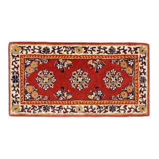 Minuteman International Oriental Rectangular Hearth Rug, 44 Inch Long ...