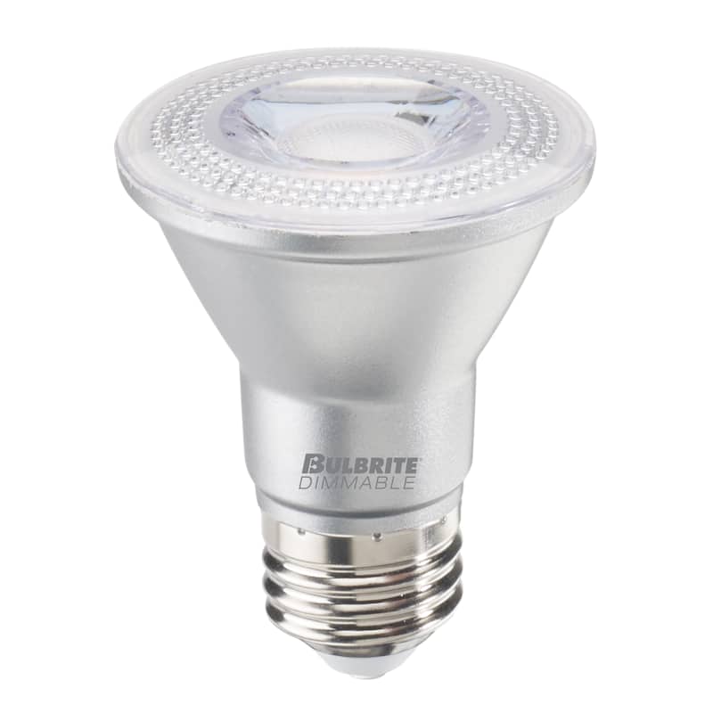 Bulbrite Pack of (6) 6.5 Watt Dimmable Flood PAR20 Medium (E26) LED Bulb - On Sale - Bed Bath ...