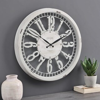 20" Wall Clock for Home Office, School, Kitchen, Living Room, Bedroom ...