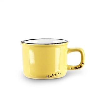 Yellow Enamel Look Espresso Cup - Bed Bath & Beyond - 40108083