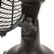 Hunter 90406 12 In All Metal Retro Oscillating Fan w/3 Speeds, Oil ...