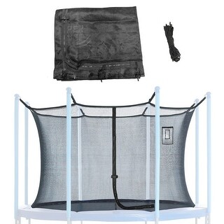 Machrus Upper Bounce Trampoline Safety Net Fits 14FT Round Trampolines ...