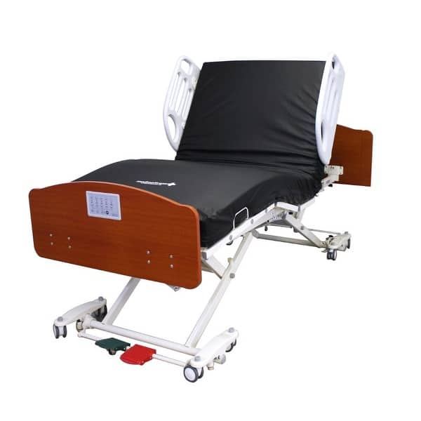 HomeCare Hospital Beds Lynacare Hi-Low Hospital Bed Set - MedMattress ...