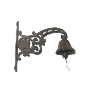 Cast Iron Horse Head Wall Mounted Bell - Bed Bath & Beyond - 41367484