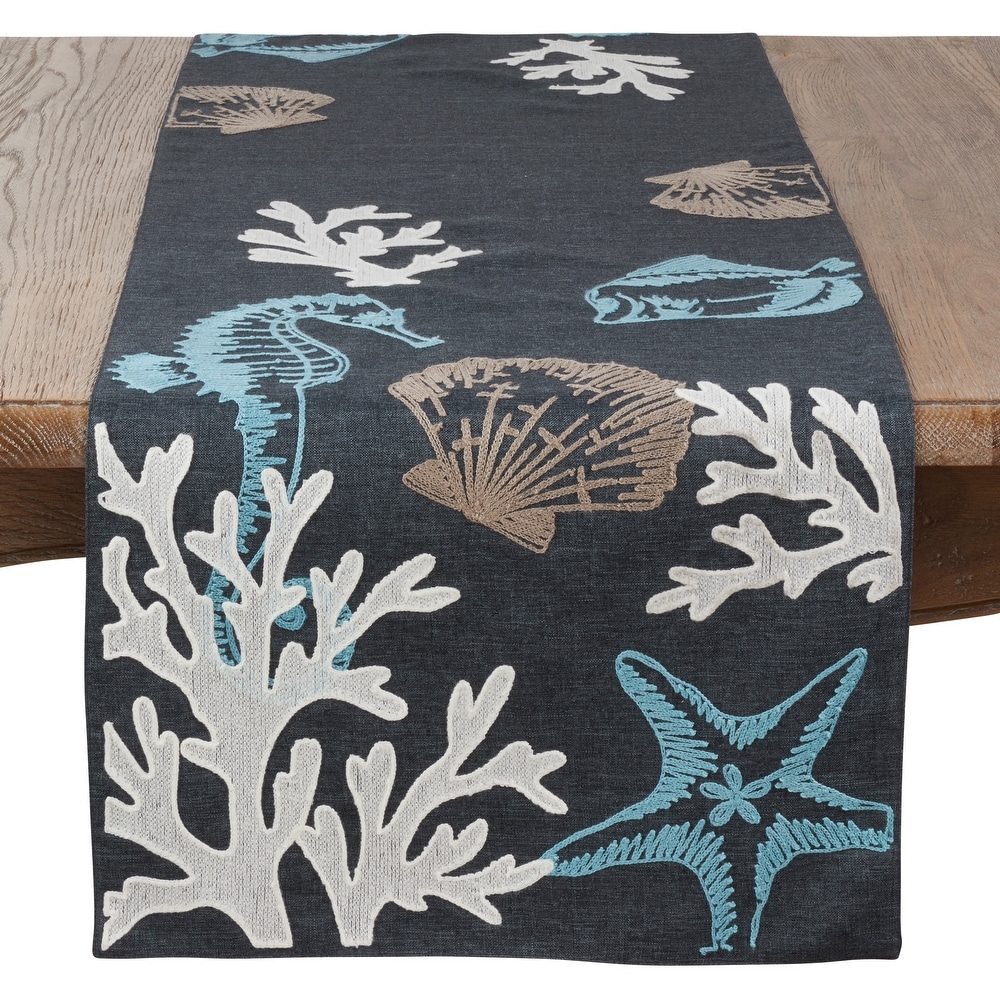 Blue Table Runners - Bed Bath & Beyond