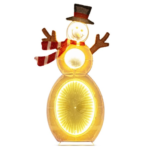 yellow snowman