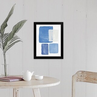 "Gingham" Black Framed Print - Bed Bath & Beyond - 30185763