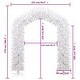 vidaXL Christmas Arch Indoor Outdoor Xmas Decoration Holiday Tree Arch ...
