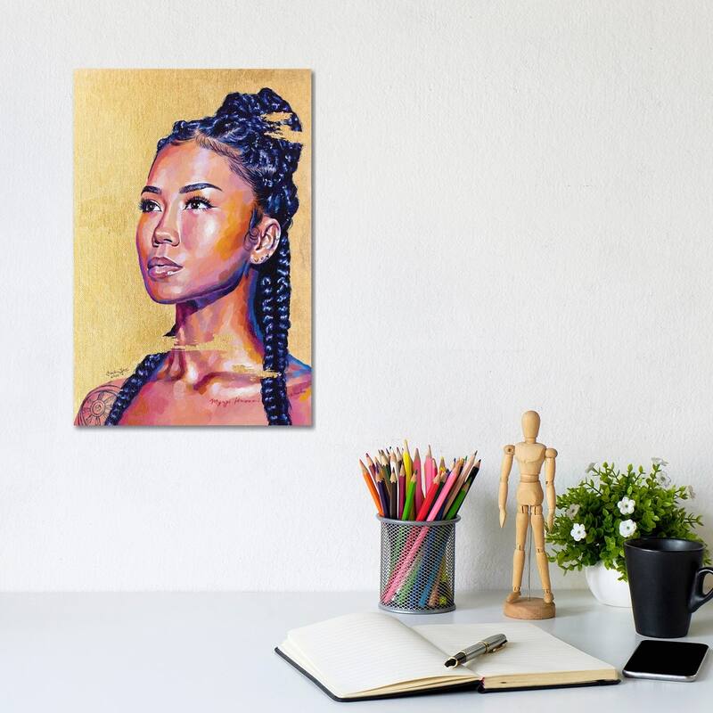 iCanvas "Jhene Aiko" by Jackie Liu Canvas Print - Overstock - 34176871