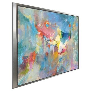 "Quasar" Print on Floating Canvas - Bed Bath & Beyond - 36404160