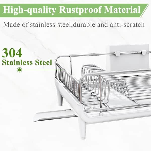 Dish Drying Rack - Expandable Dish Rack for Kitchen Counter - On Sale ...
