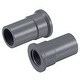 PVC Water Pipe Connector Female Thread Straight Tube Fittings Adapter ...