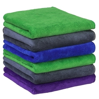 Microfiber Kitchen Towels, Thick Absorbent Dish Clothes, Great for ...