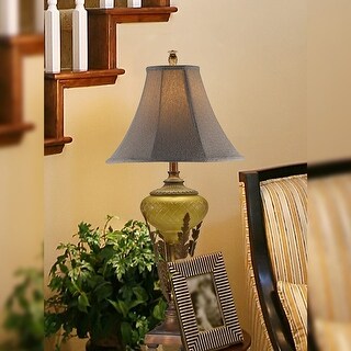 Acanthus Fabric Table Lamp - On Sale - Bed Bath & Beyond - 36003042