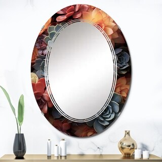 Designart "Colorful Succulents Sunlit Succulents" Floral & Botanical ...