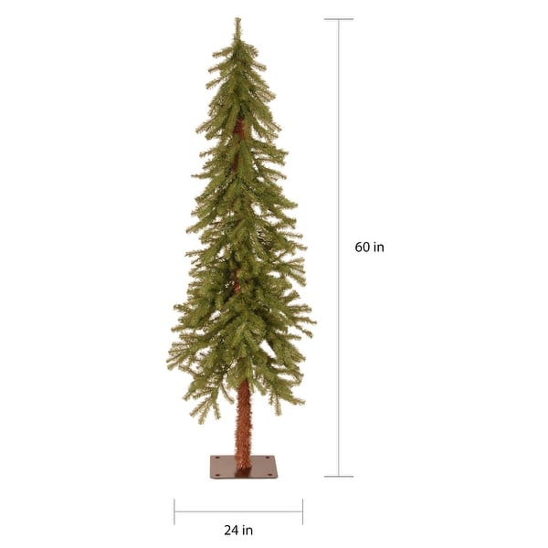 National Tree Company 5 ft. Hickory Cedar Indoor/ Outdoor Artificial ...
