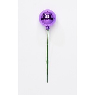 40mm Plastic Ball Pick, Purple, Set of 24 - 6" - Bed Bath & Beyond ...
