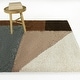 Balta Jordan Modern Color Block Shag Area Rug - Bed Bath & Beyond ...
