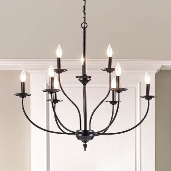 Maxax 9 - Light Candle Style Classic / Traditional Chandelier - On Sale ...