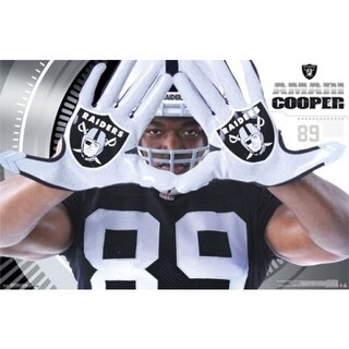 Oakland Raiders A Cooper 15 Poster Print Item Vartiarp14250 - Bed Bath ...