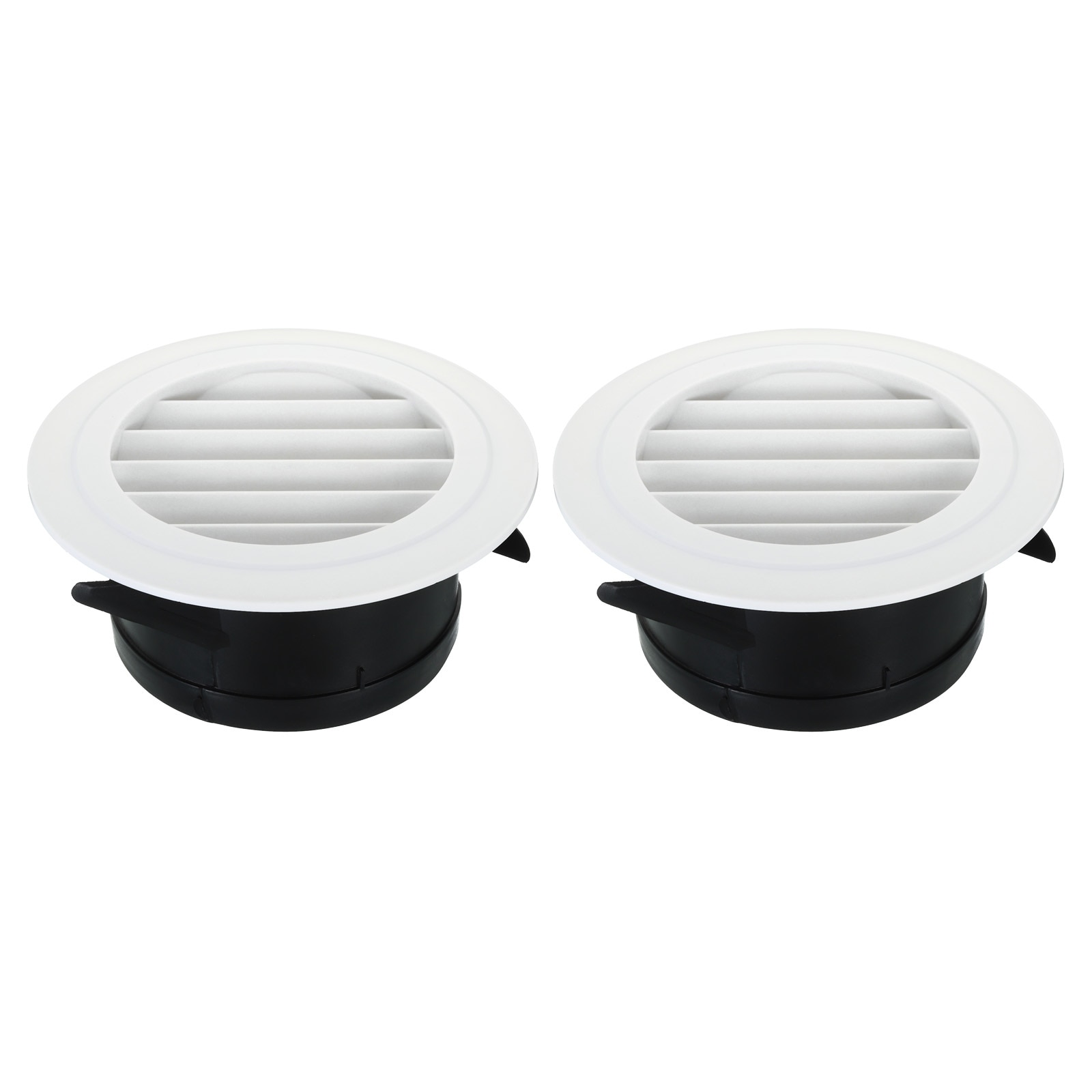 8" Round Air Vent 2pcs Ceiling Diffuser Grill Soffit Vent with Screen ...