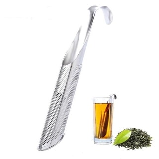 Stainless Steel Tea Stick Strainer with Hook Handle - Bed Bath & Beyond ...