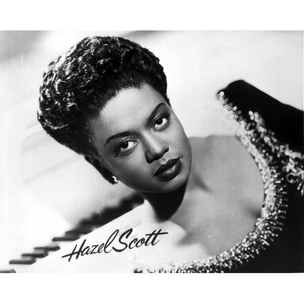 Hazel Scott wearing a Beaded Dress Photo Print - Bed Bath & Beyond ...