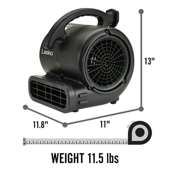 3-Speed Super Fan Max Air Mover Floor Fan with Outlets - On Sale - Bed ...