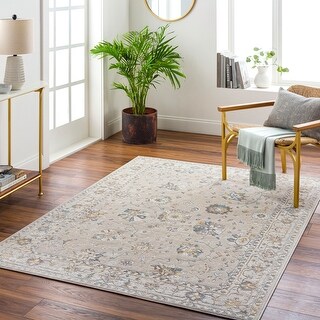 Livabliss Roswell Traditional Floral Area Rug - Bed Bath & Beyond ...