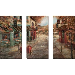 "Fall Splendor" by Ruane Manning 3 Piece Set on Canvas - Bed Bath ...
