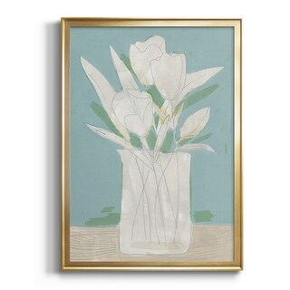 Muted Spring Arrangement II Premium Framed Print - Ready to Hang - Bed ...