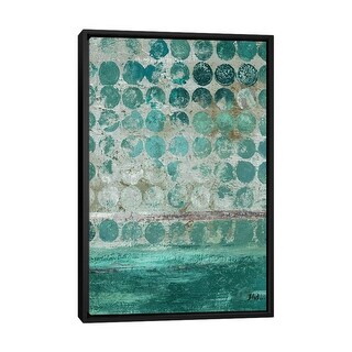 iCanvas "Dots on Turquoise" by Patricia Pinto Framed - Bed Bath ...