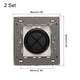 Grommet Wall Plate PC Wall Panel with 1.5 Inch Rubber Cable Through ...