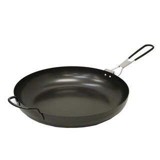 Coleman 12 Inch Steel Frying Pan W/Folding Handle 2000016353 - Bed Bath ...