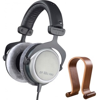 Beyer Dynamic Pro Headphones 250 Ohm with Wood Headphone Stand - Bed ...