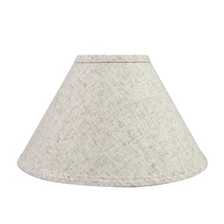 Aspen Creative Beige Hardback Empire Shape UNO Construction Lamp Shade ...