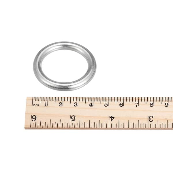 316 Stainless Steel Round Ring, Hardware Welded O-Rings - Bed Bath ...