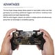 Mobile Game Controller Gaming Trigger Joystick 4 in 1 D9 Gamepad High ...
