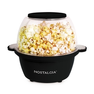 Nostalgia 2 QT Stainless Steel Stirring Popcorn Popper - Bed Bath ...