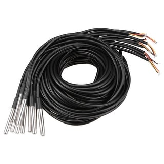 DS18B20 Temperature Sensor Waterproof Digital Thermal Probe Temp Sensor ...