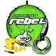 Airhead AHRE-12 Rebel Single Rider Lake Boat Towable Tube with Rope and ...