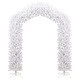 vidaXL Christmas Arch Indoor Outdoor Xmas Decoration Holiday Tree Arch ...