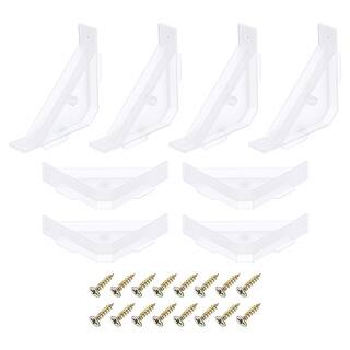 8 Pcs Triangle Bracket, Corner Support Braces with Screws - Bed Bath ...