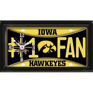 Iowa Hawkeyes Lp Clock - IOWA Hawkeyes - Bed Bath & Beyond - 39686227