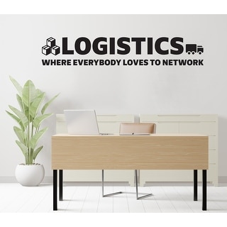 Logistics wall decal Department Management Transport Inventory - Bed ...