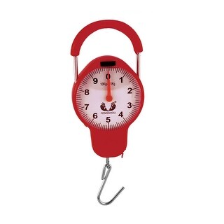 Household Portable Scale Measuring Tape Spring Balance Red 10KG ...
